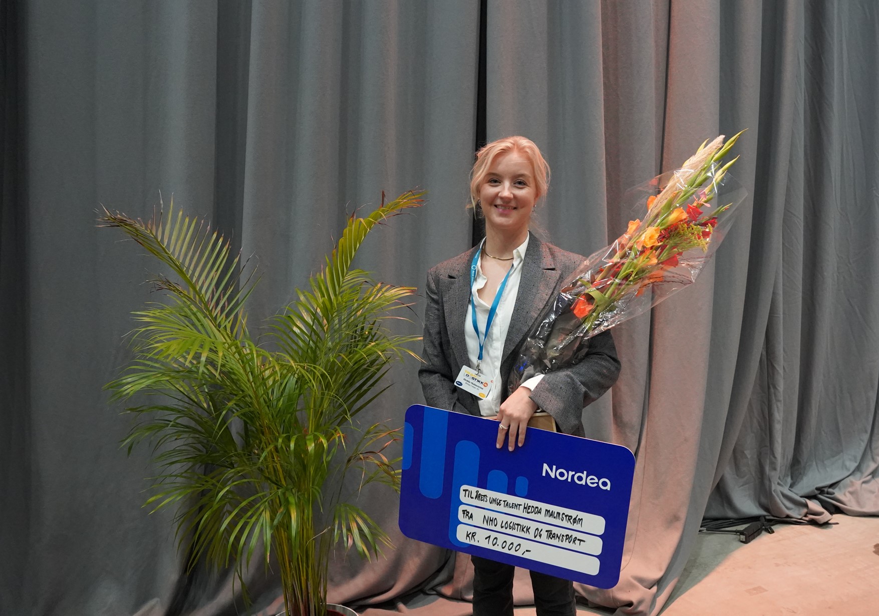 Hedda Malmstrøm vant prisen Årets Unge talent