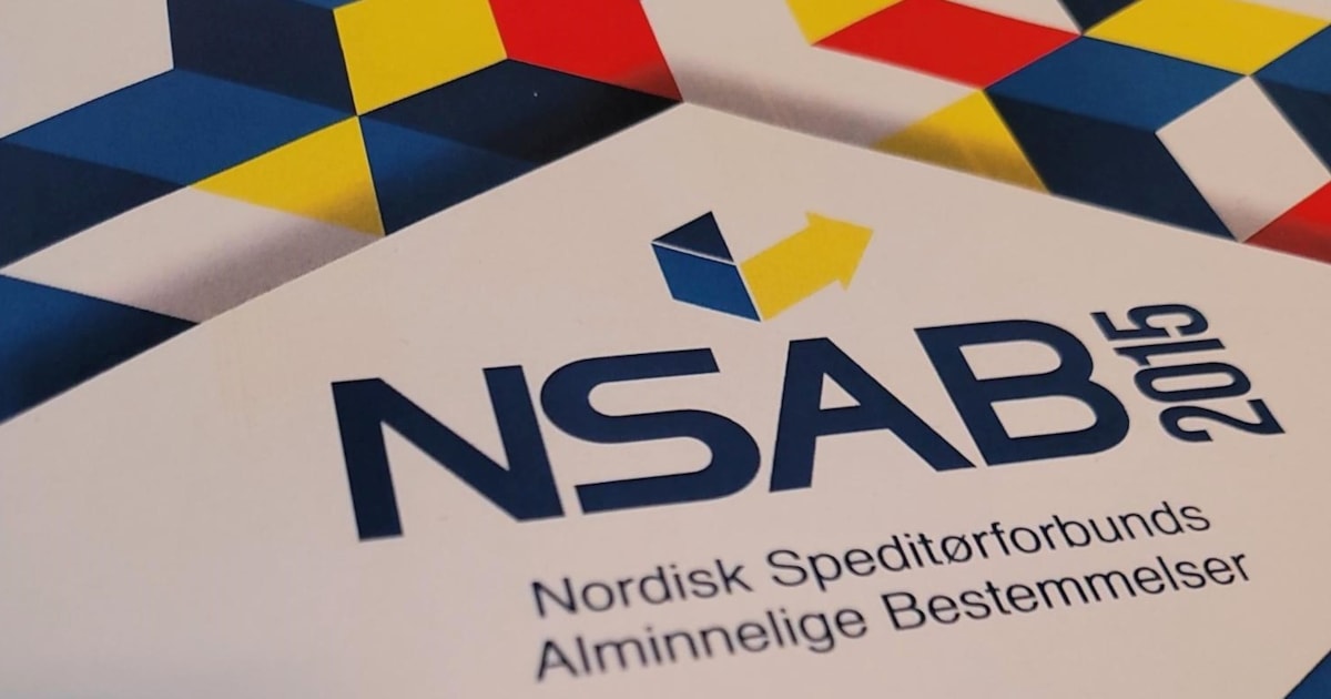 NSAB: speditørens og oppdragsgiverens rettigheter og plikter